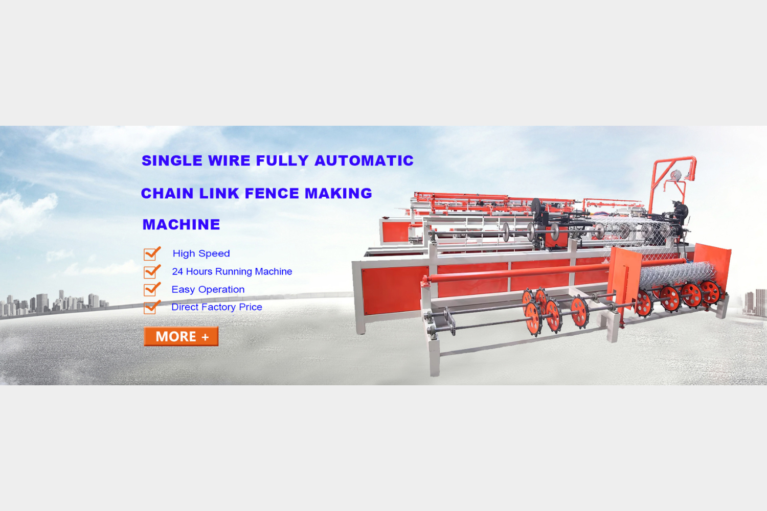 Single Wire Chain Link Fence Machine – Kostal