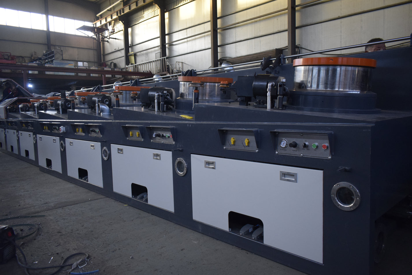 Low Carbon High Carbon Steel Wire Straight Line Wire Drawing Machine ...